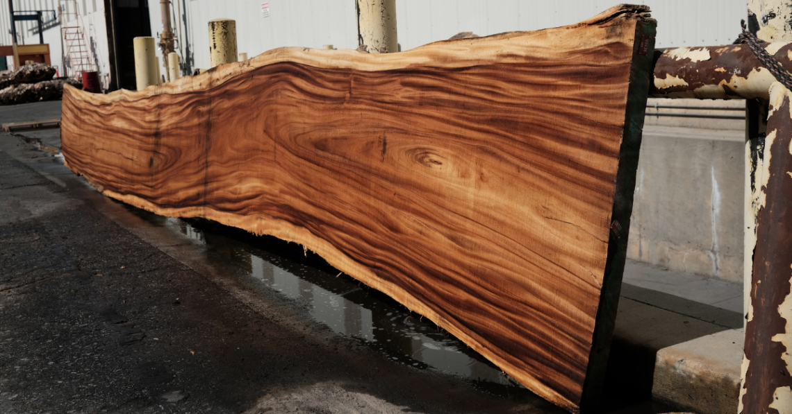 How to Determine a High-Quality Live Edge Slab